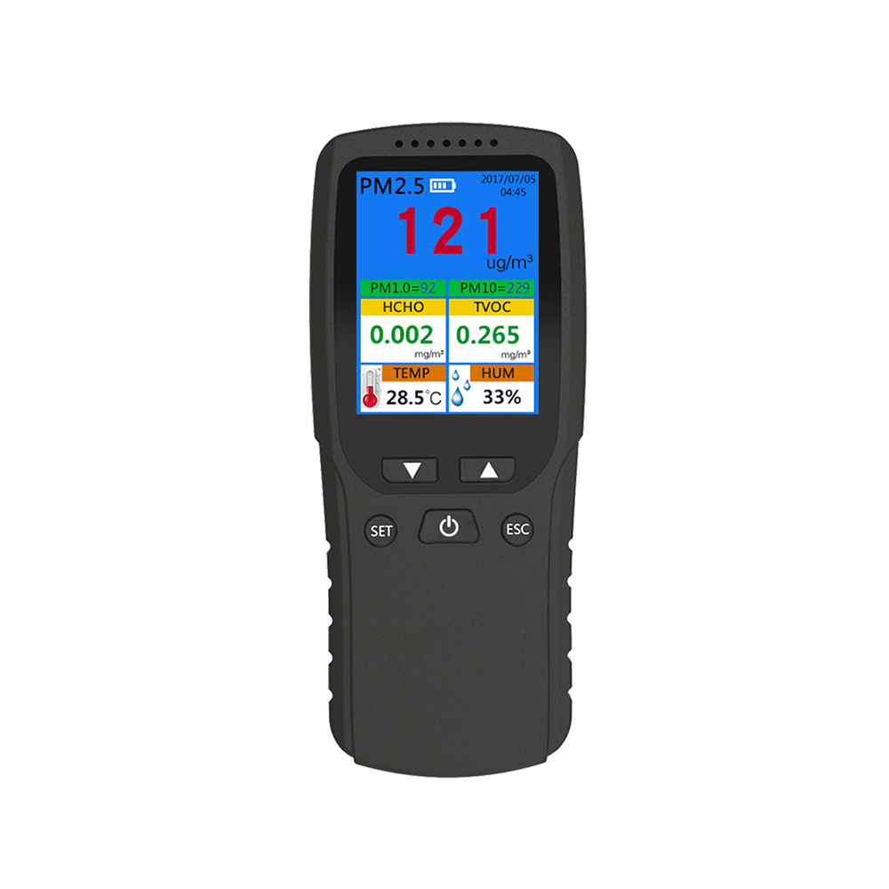 Handheld Air Quality Monitor, PM2.5/TVOC | sisco.com