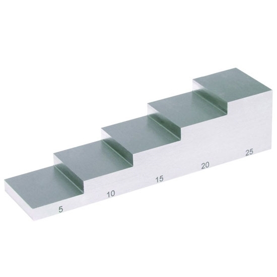 5-Step/10-Step Calibration Block for Ultrasonic Thickness Gauge | sisco.com