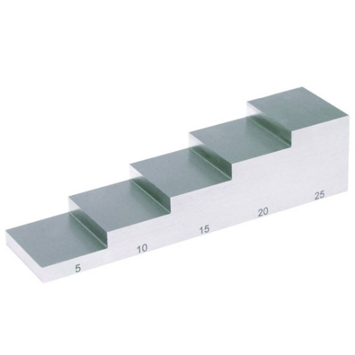 5-Step/10-Step Calibration Block for Ultrasonic Thickness Gauge | sisco.com