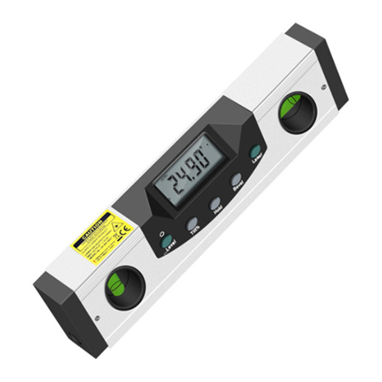 Laser Spirit Level, Digital Type, 2 Way Bubble | sisco.com