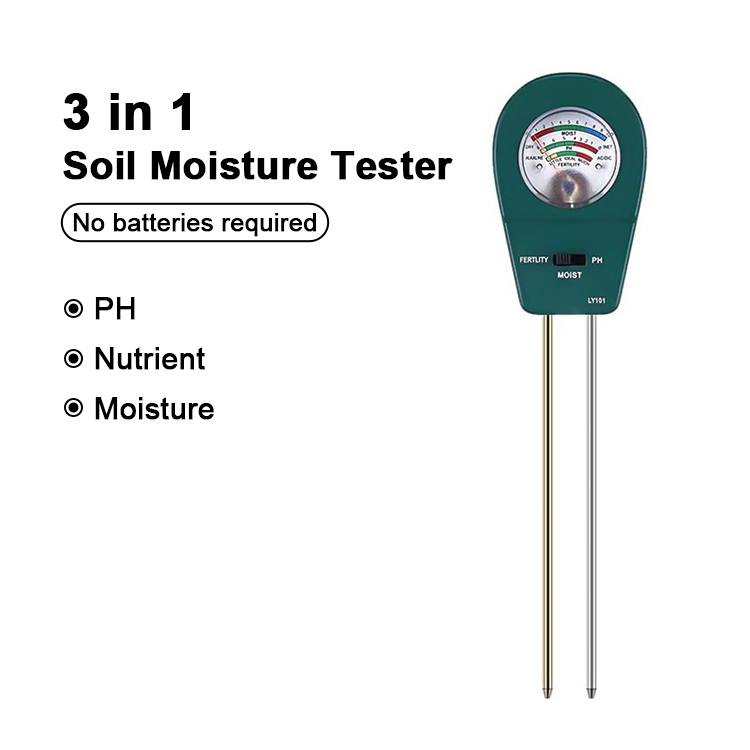 3 in 1 Soil pH/Fertility/Moisture Tester | sisco.com