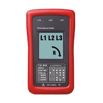 3 Phase Motor Rotation Meter, AC 120-400V | sisco.com