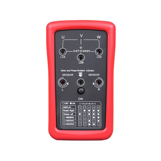 3 Phase Motor Rotation Tester, AC 90-600V | sisco.com
