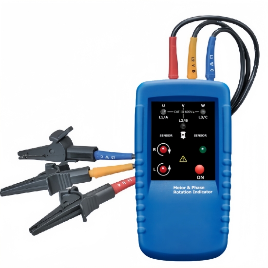 3 Phase Motor Rotation Meter, AC 120-400V | sisco.com