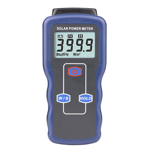 Digital Solar Power Meter, 0.1～1999.9 W/m² | sisco.com