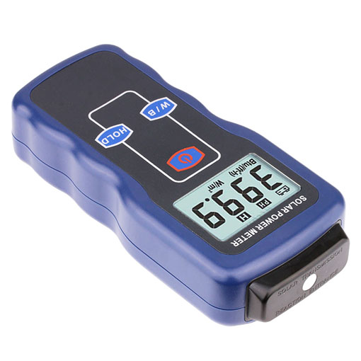 Digital Solar Power Meter, 0.1～1999.9 W/m² | sisco.com