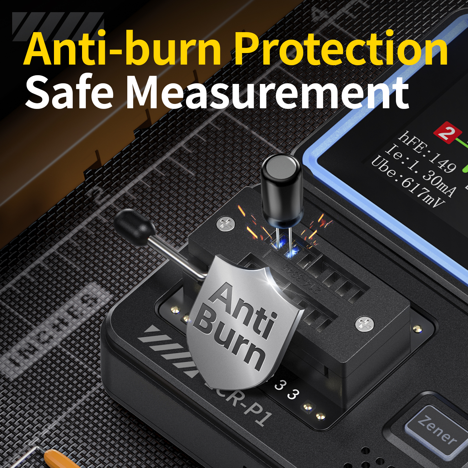 Digital Transistor Tester, Capacitor/Resistor/MOSFET | sisco.com