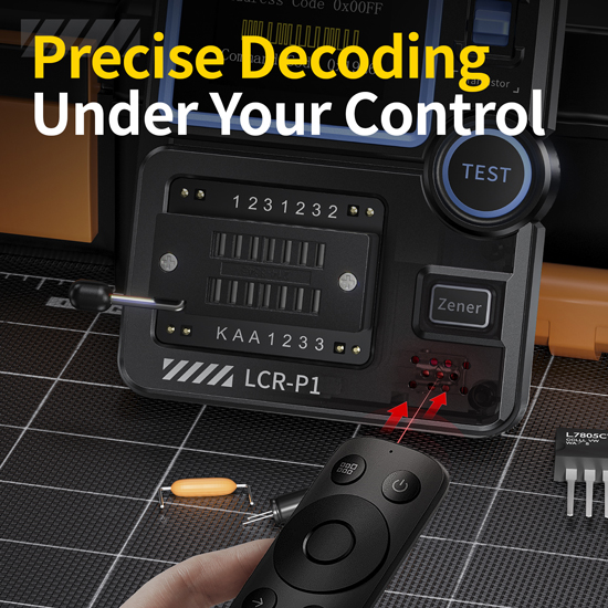 Digital Transistor Tester, Capacitor/Resistor/MOSFET | sisco.com