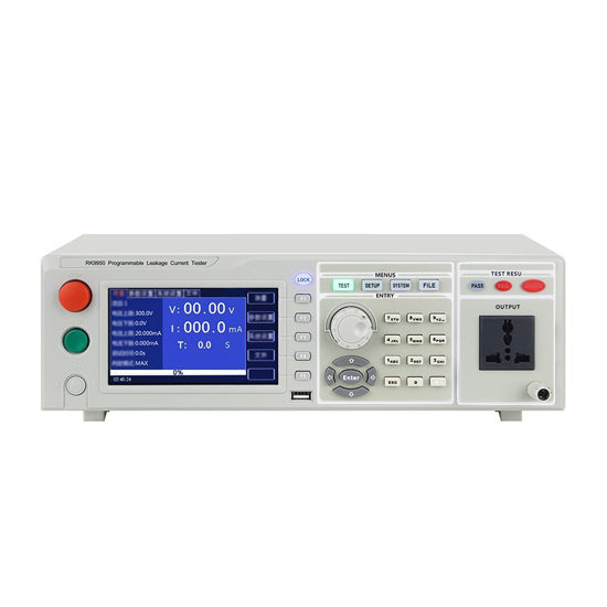 Electrical Leakage Current Tester | sisco.com