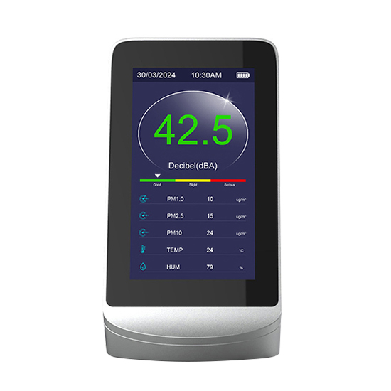 6 in 1 Portable Indoor Air Quality Monitor | sisco.com