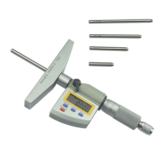 Digital Depth Micrometer, 0-100 mm Range | sisco.com