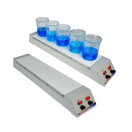 Multi-Position Magnetic Hotplate Stirrer, 5-Position | sisco.com
