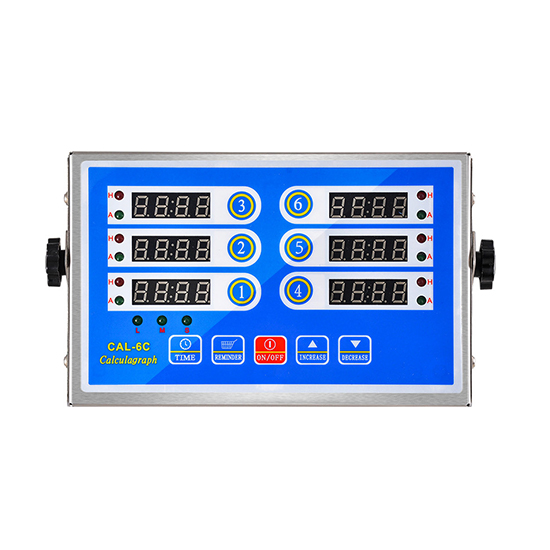 6-Channel Commercial Digital Kitchen Timer | sisco.com