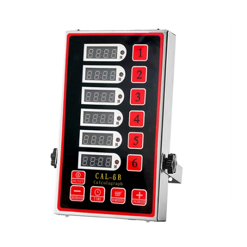 6-Channel Commercial Digital Kitchen Timer | sisco.com