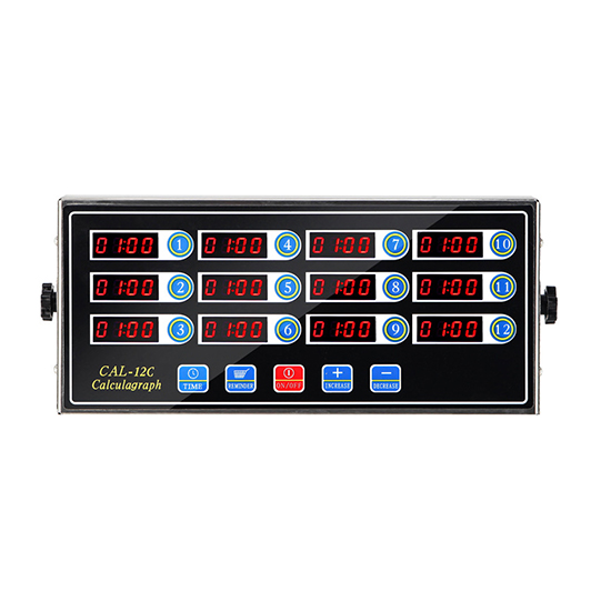 12-Channel Commercial Digital Kitchen Timer | sisco.com