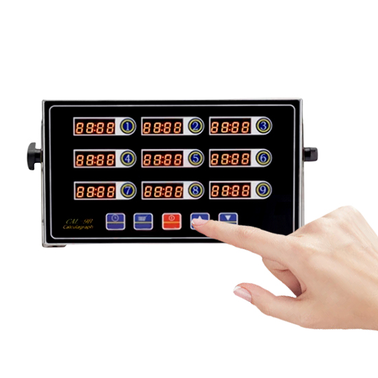 9-Channel Commercial Digital Kitchen Timer | sisco.com