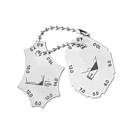 Right Angle Weld Gauge, Double-Blade | sisco.com