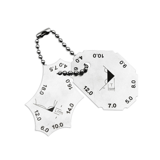 Right Angle Weld Gauge, Double-Blade | sisco.com
