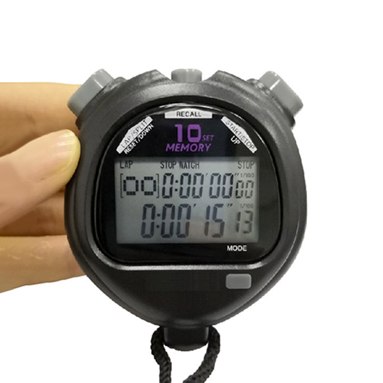 Double-Row 10-Lap Stopwatch Timer | sisco.com