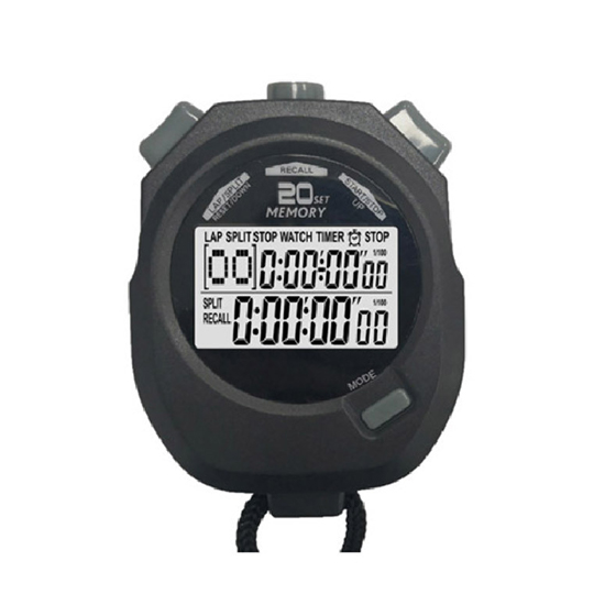 Double-Row 20-Lap Stopwatch Timer | sisco.com