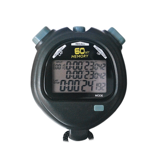 Triple-Row 60-Lap Stopwatch Timer | sisco.com