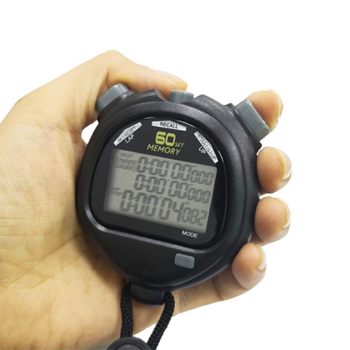 Triple-Row 60-Lap Stopwatch Timer | sisco.com