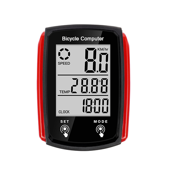 Touch Screen Bike Computer with Backlight Display | sisco.com